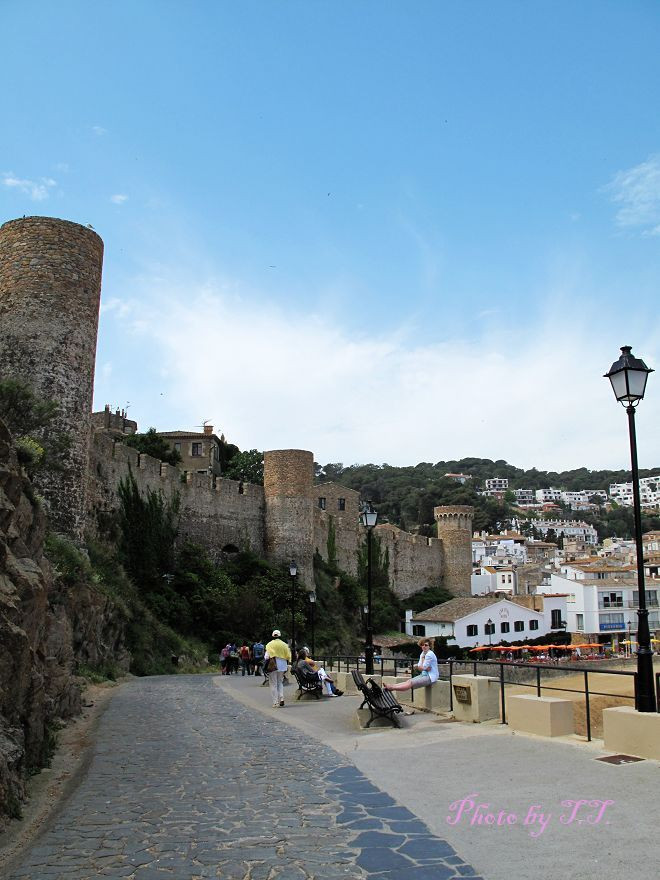 美丽的Tossa de Mar - 西班牙游记攻略【同程旅游攻略】
