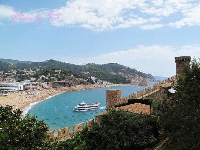美丽的Tossa de Mar - 西班牙游记攻略【同程旅游攻略】